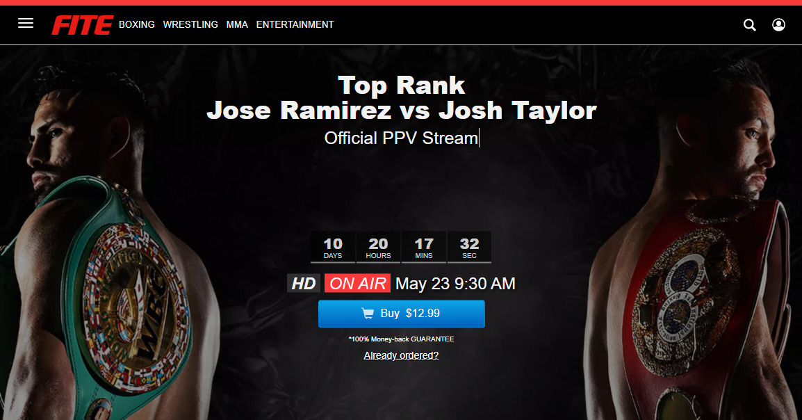 ファイトティービーFiteTVボクシング【スケジュール】 - ボクシングアート